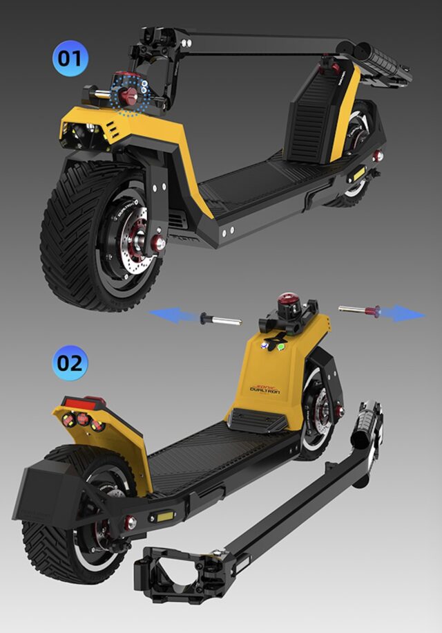 Dualtron SONIC - Model N - trottinette 3.0 Révolutionnaire